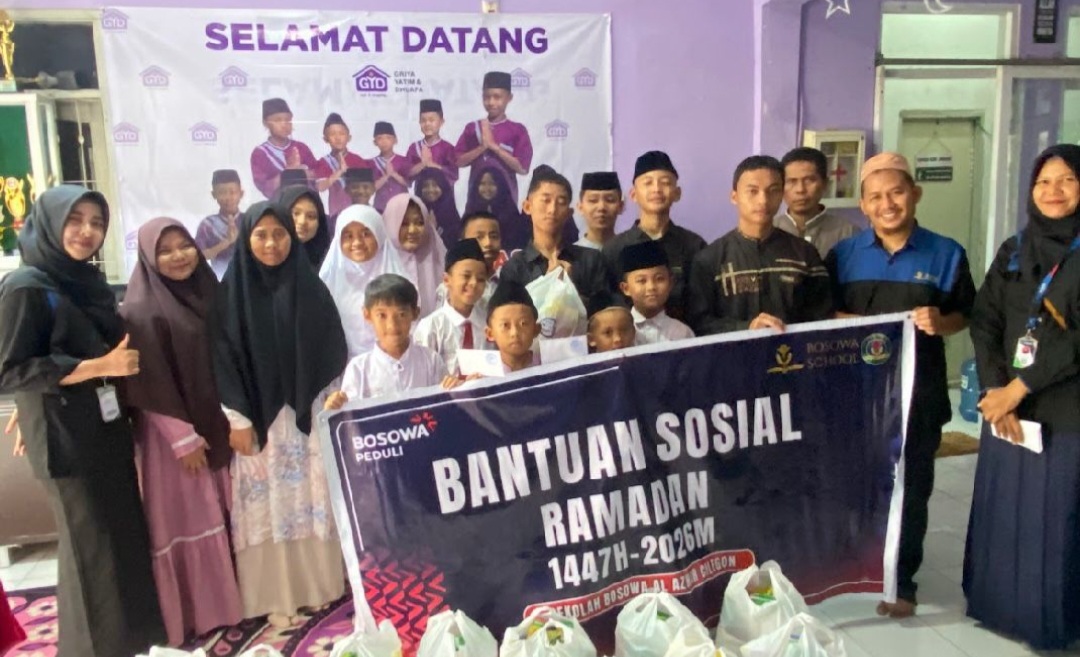 Ramadan Penuh Kepedulian, SD Bosowa Al Azhar Cilegon Salurkan Sembako ...